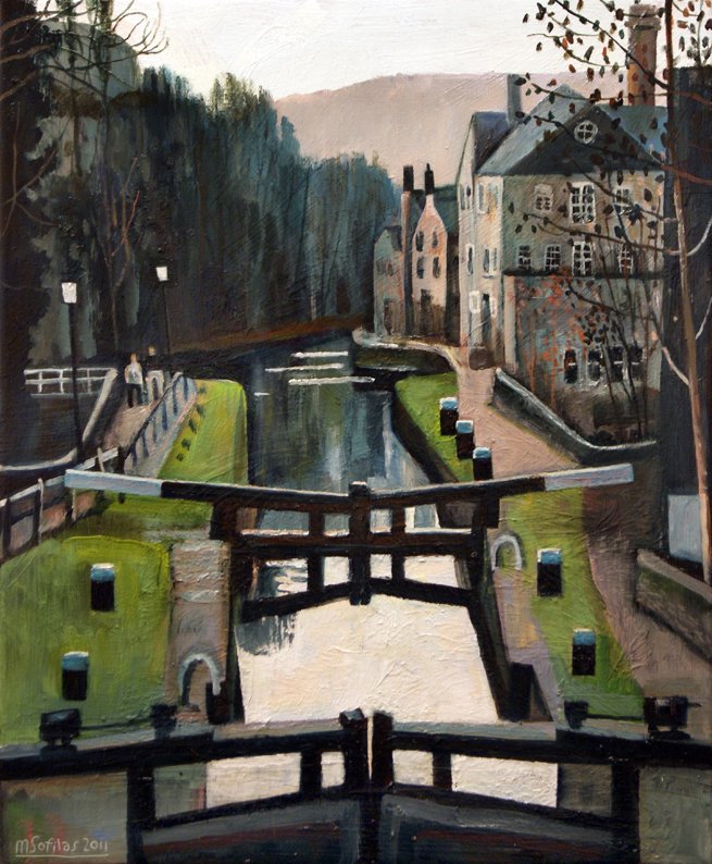 Hebden locks - Mark Sofilas Art